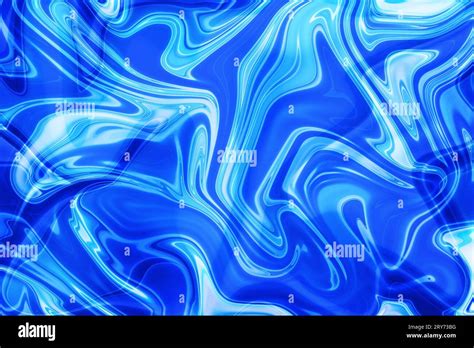 Swirling Hues And Dynamic Form In Liquid Abstract 3d Render Design