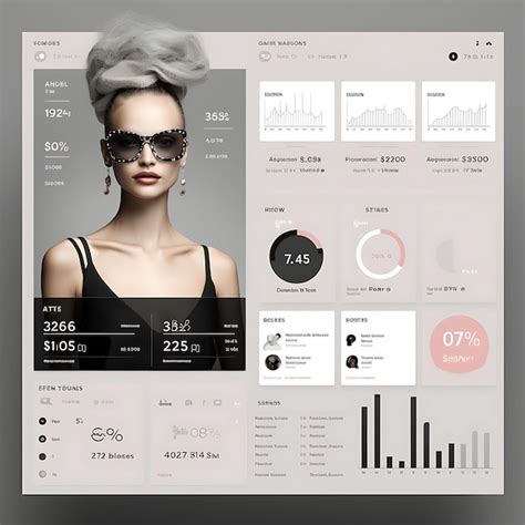 premium ai image web dashboard fashion inventory and sales dashboard