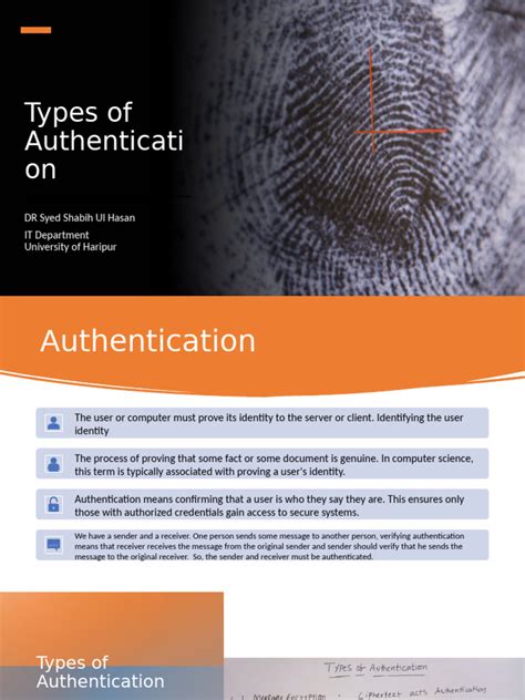 4 Types Of Authentication Pdf Encryption Key Cryptography