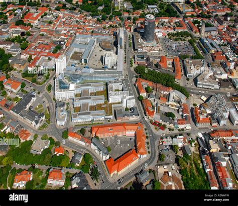 Aerial View Jentower Jenoptik City Center University Of Jena