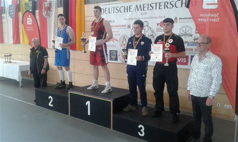 David Brumar Deutscher Vizemeister 2023 U 19 Boxen Budo And Kraftsportverein Dortmund Ev