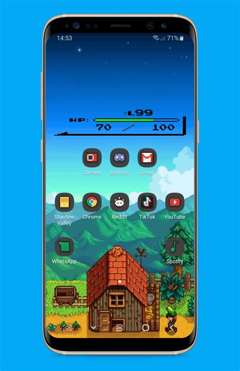 My Homescreen Inspired By Stardew Valley Rstardewvalley