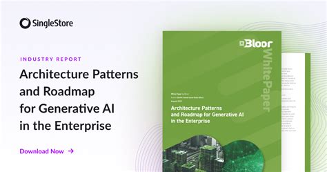 Architecture Patterns And Roadmap For Generative Ai In The Enterprise