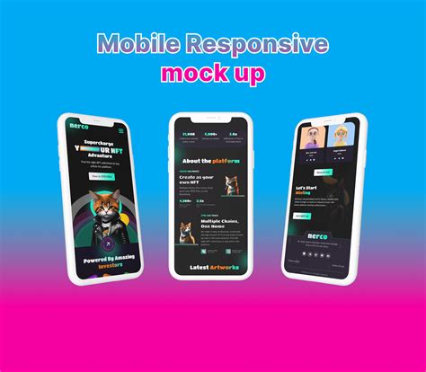 Mobile Responsive Design 3 Images Behance