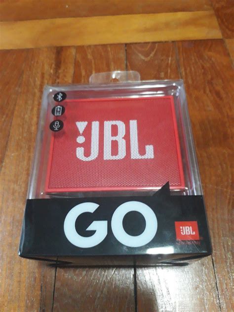 JBL GO Bluetooth Speaker RED Audio Soundbars Speakers Amplifiers On Carousell