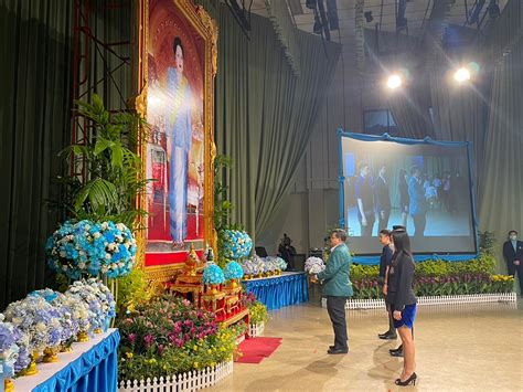 ร่วมพิธีถวายพระพรชัยมงคล เนื่องในโอกาสวันเฉลิมพระชนมพรรษา สมเด็จพระนางเจ้าสิริกิติ์