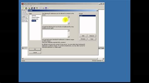 Creating A Windows Ftp Server With Filezilla Server Youtube