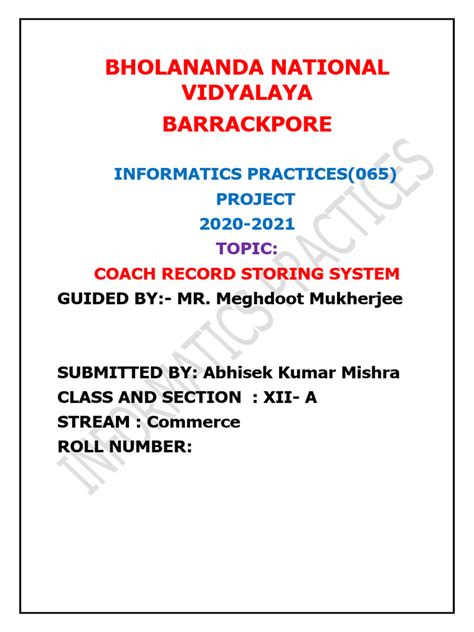 Coach Record Storing System Project Pdf Python Programming Language Computer Program