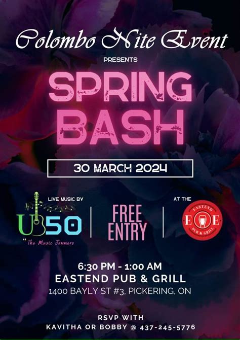 colombo night spring bash toronto tamil