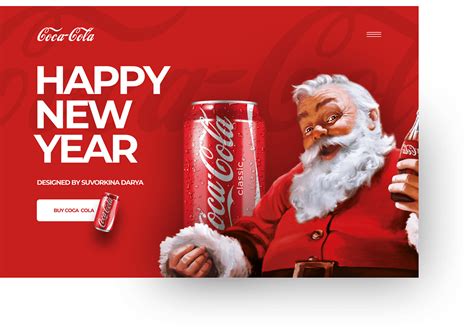 Coca Cola Landing Page On Behance