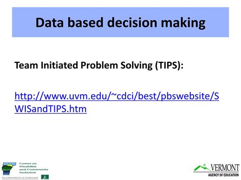 Ppt Data Based Decision Making And Problem Solving In Pbis Schools
