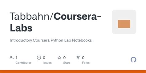 GitHub Tabbahn Coursera Labs Introductory Coursera Python Lab Notebooks