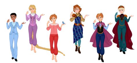 Disney Girls As Guys On Disneygenderbenders Deviantart