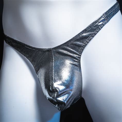 Mens Metallic Thong Underwear Just Mens Thongs Just Mens Thongs