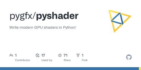 Github Pygfxpyshader Write Modern Gpu Shaders In Python