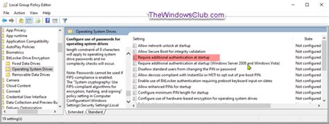 Turn On Bitlocker For Windows System Drives Without Tpm