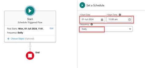 Schedule Triggered Flow In Salesforce