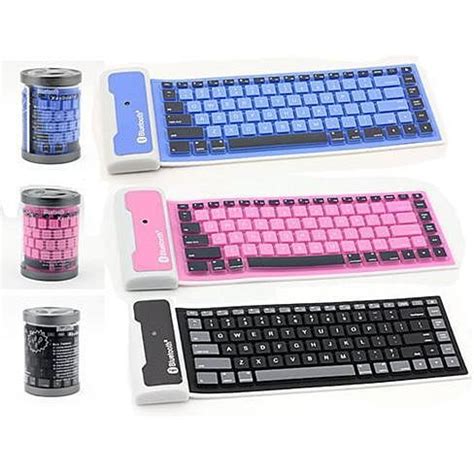 Type Box Flexible Silicone Bluetooth Keyboard