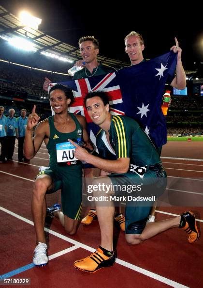 The Australian Relay Team John Steffensen Chris Troode Mark Ormrod