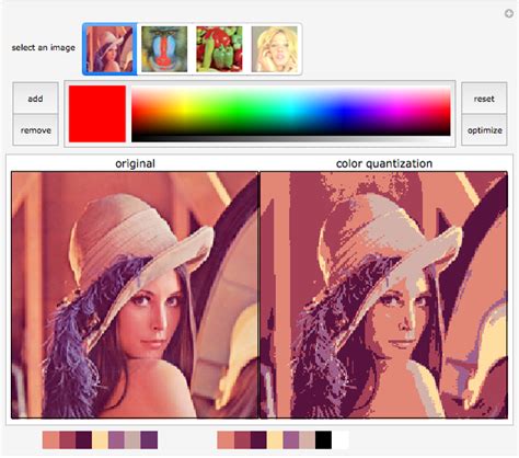 Color Quantization Of Photographic Images Iii Palette From Colors Out