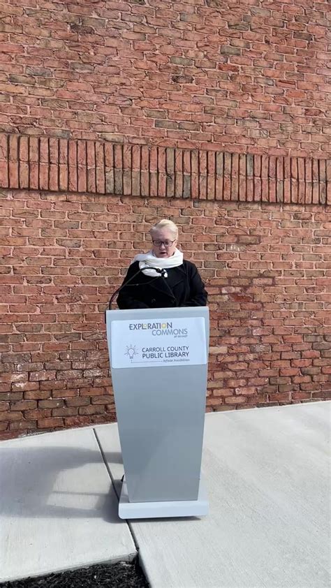 Carroll County Public Library Is Proud To Unveil A Full Size Barn Quilt That Will Be Displayed
