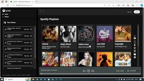 Completed Spotify Web Player Music App Clone Krushna Kandekar Posted On The Topic Linkedin