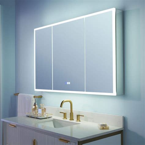 Wellfor 48 In W X 30 In H Rectangular Aluminum Recessed Surface Mount