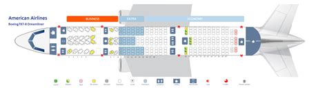 American Airlines Seating Chart Seating Charts American Airlines