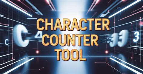 Character Counter Tool Online