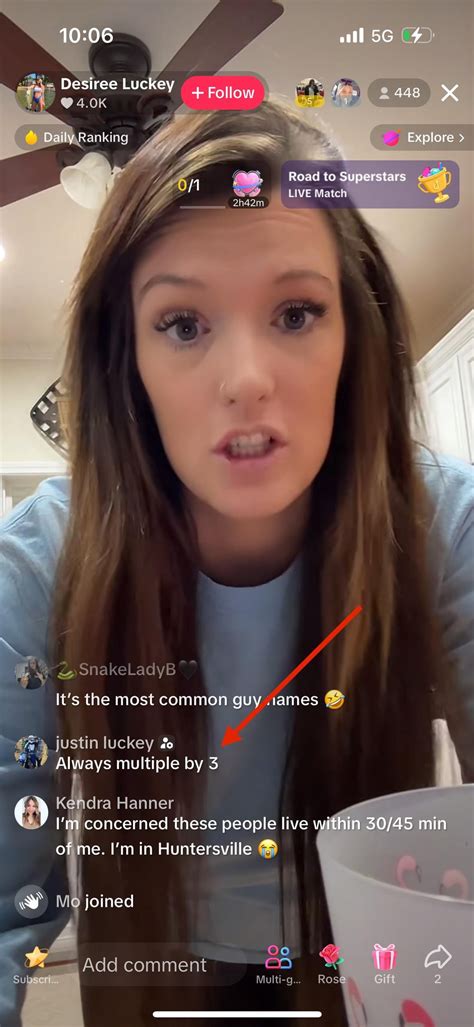 Shes Telling Her Live Shes Only Slept With “like 5” People Her Whole