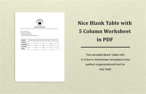 Table Template In Word FREE Download Template Net