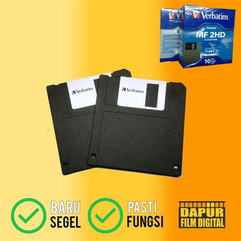 Jual Disket Verbatim Mf 2hd 1 44mb Floppy Disk Kota Tangerang Dapur Film Digital Pro Tokopedia