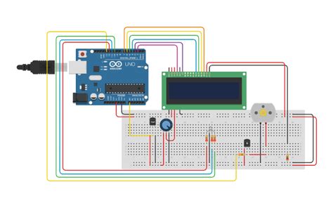 Circuit Design Smart Irrigation System Tinkercad