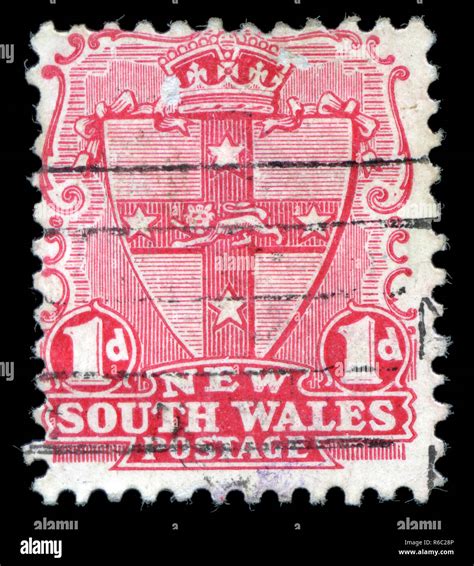 Postage Stamp From The Australian States In The New South Wales Series