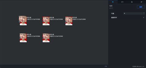 datav 自定义组件开发（个人信息展示 自动轮播） datav自定义组件 csdn博客
