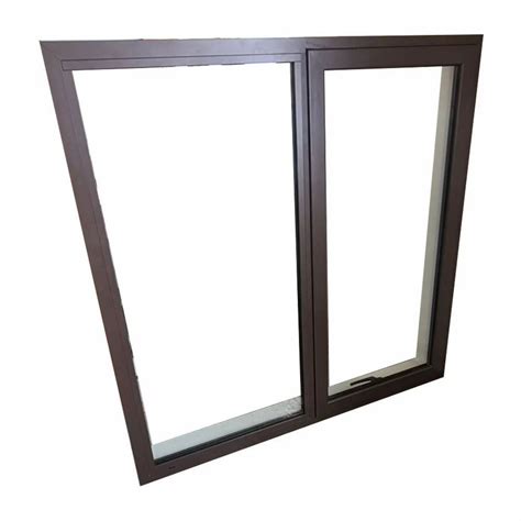 Black Aluminum Hinged Window At ₹ 250sq Ft In Nagpur Id 2850218056288