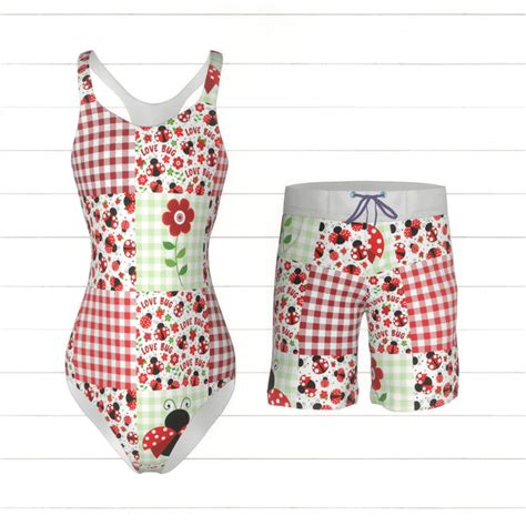 Love Bug Red Ladybug Patchwork Raspberry Creek Fabrics