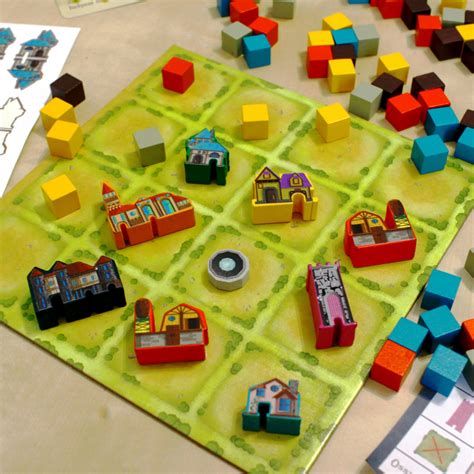 Tiny Towns Sticker Set Meeple Stickers