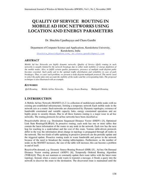 multipath fault tolerant routing protocol in manet pdf