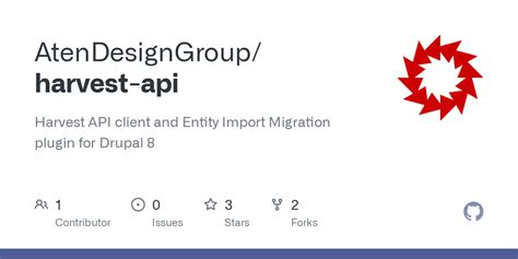 GitHub AtenDesignGroup Harvest Api Harvest API Client And Entity Import Migration Plugin For