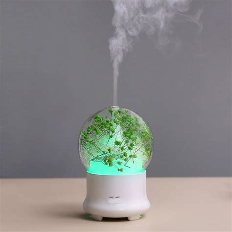 Ultrasonic Flower Aromatherapy Diffuser In 2024 Humidifier Humidifier Essential Oils Diffuser
