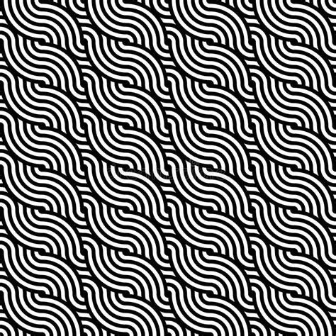 Vector Abstract Seamless Pattern Modern Geometric Background Stock Illustration Illustration