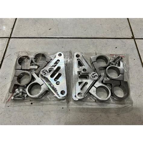 Cnc As Shock 31 Headlight Ear Brackets Shopee Philippines