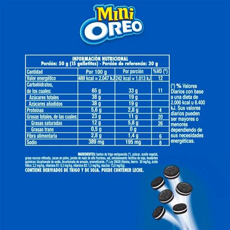 Galletitas Dulces Mini Oreo Snack 50g Vea