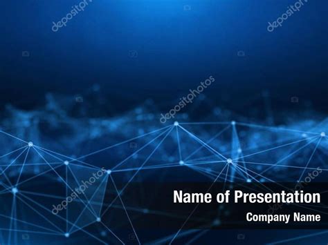 internet concept network communication powerpoint template internet concept network