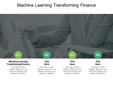 Machine Learning Transforming Finance Ppt PowerPoint Presentation Summary Examples Cpb Pdf