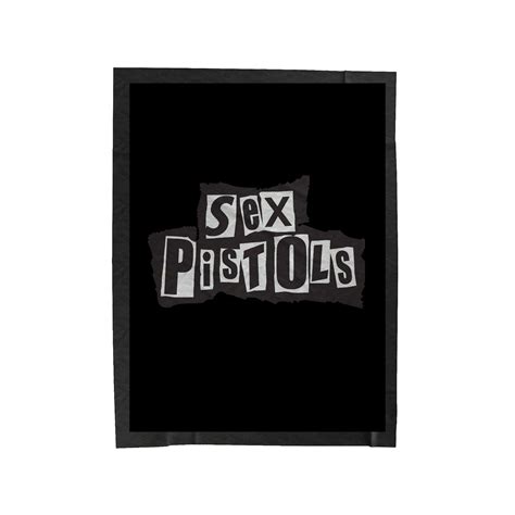 Sex Pistols Logo Velveteen Blanket