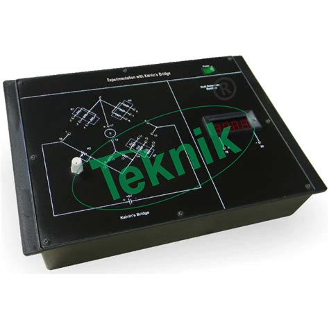 Kelvin Bridge Industrial With Dc Source And Galvanometer At Best Price