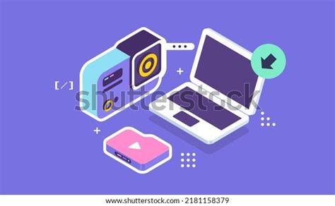 Software Web Site Design Development Concept Stock Vector Royalty Free 2181158379 Shutterstock