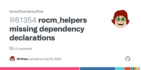 Rocmhelpers Missing Dependency Declarations · Issue 61354